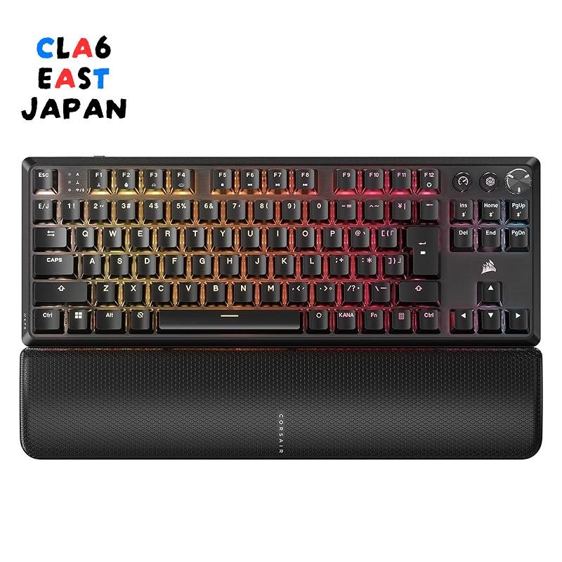CORSAIR K70 CORE TKL Wireless MLX RED Switch Black Wireless Gaming ...