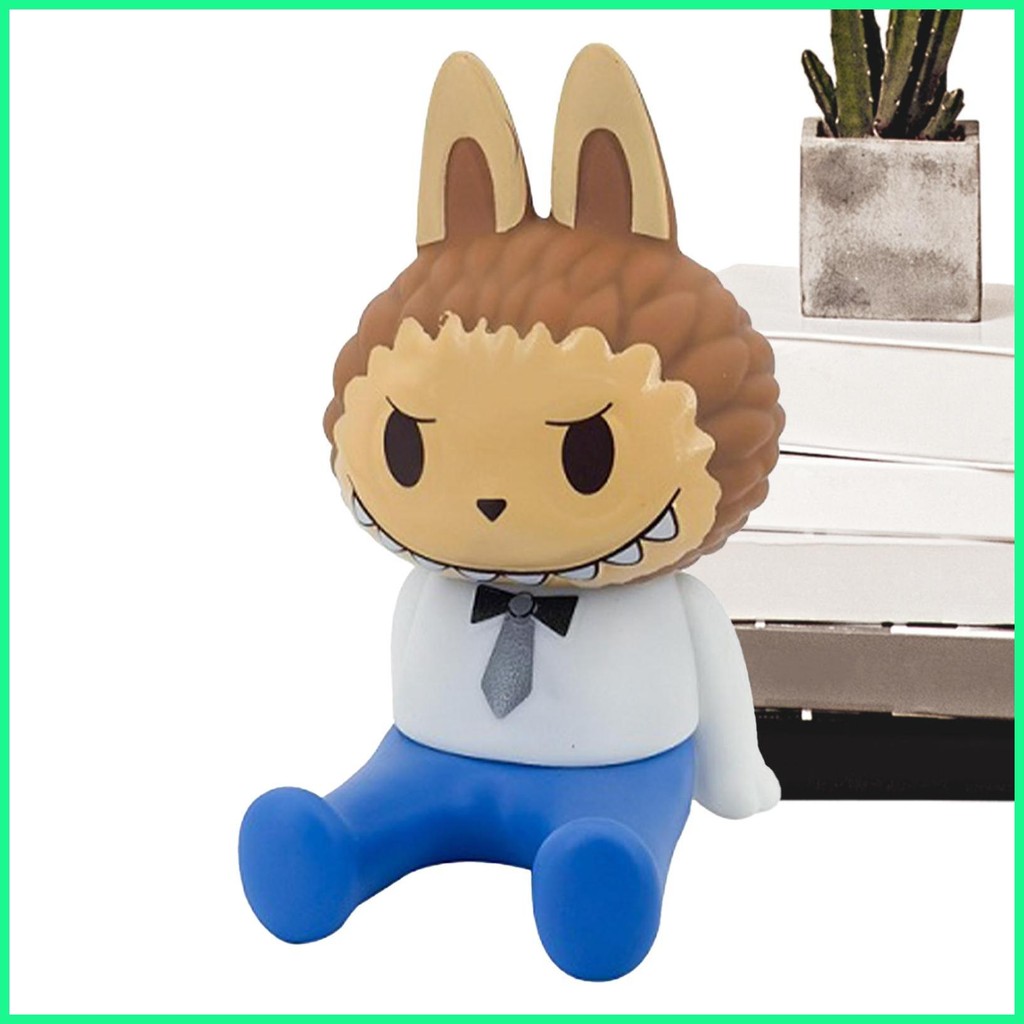 Desk Phone Stand Anime Figure Table Decor Novelty Desk Figurines ...