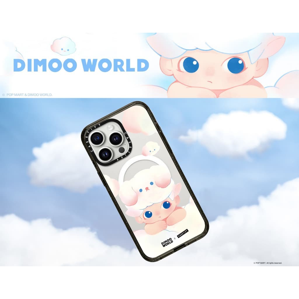 CASETiFY X POP MART - DIMOO WORLD DIMOO In The Cloud Case Magnetic ...