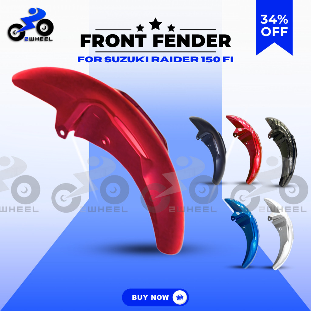 SUZUKI RAIDER 150 FI FRONT FENDER | Shopee Philippines