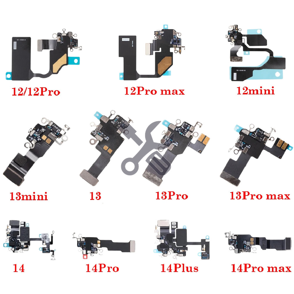 WiFi Antenna Signal Flex Cable for Apple iPhone 12 13 14 Plus Pro Max ...