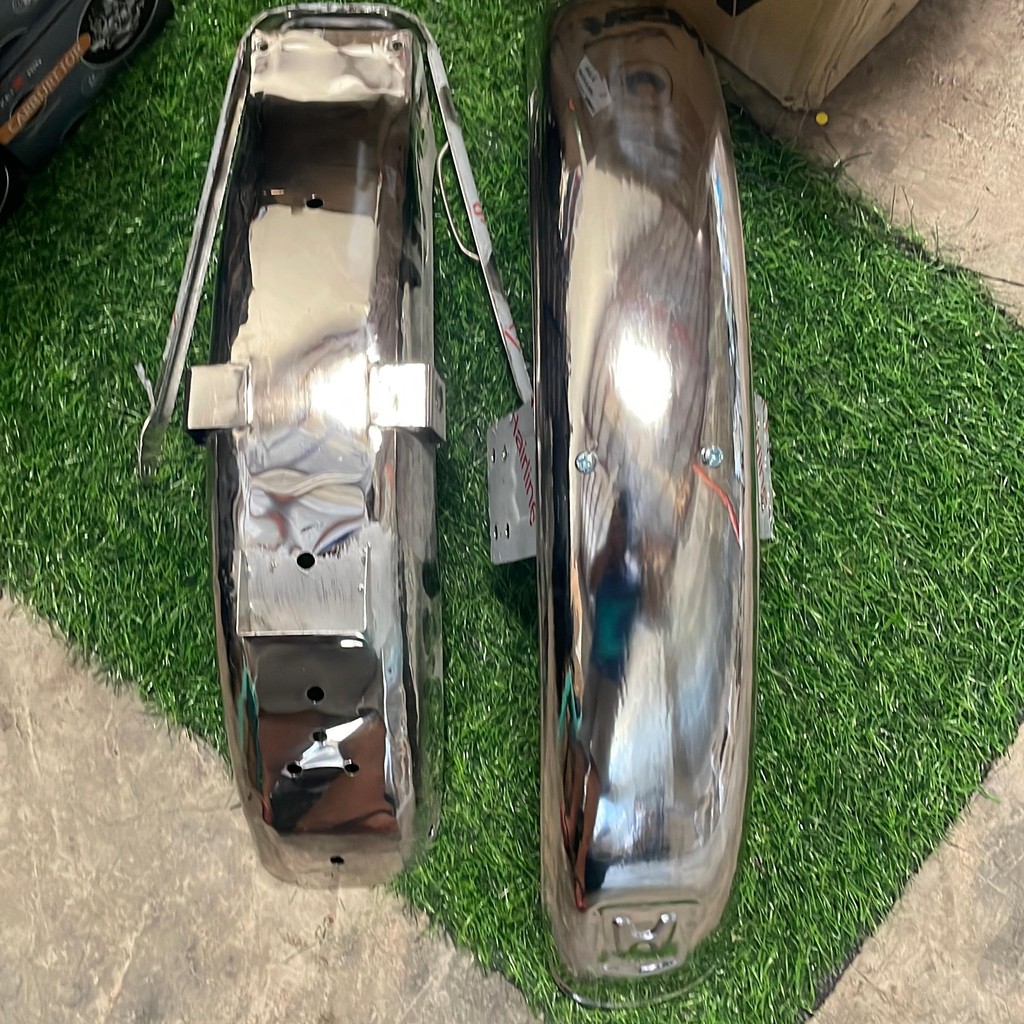 Fender Front and Rear Stainless Makapal for TMX/Rusi/Pnoy/Euro | Shopee ...