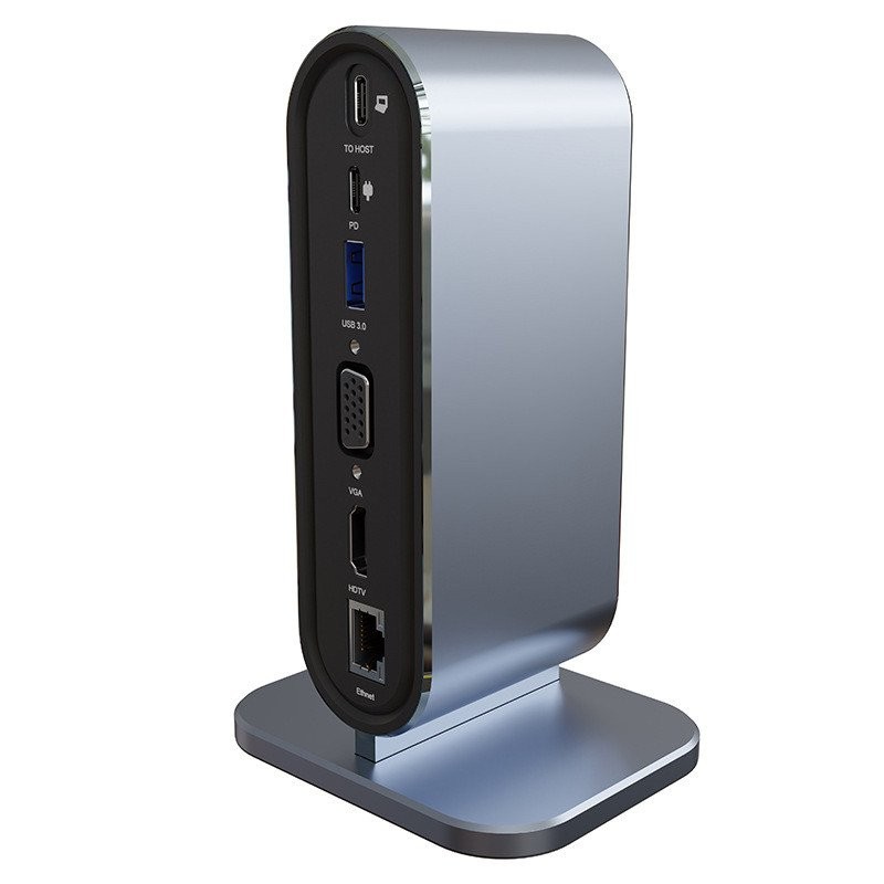 Desktop Vertical Extender 12-in-1 Multi-Interface for Huawei Apple ...
