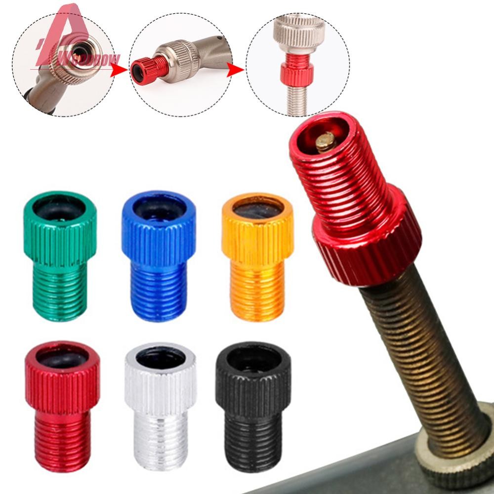 4 Pcs Aluminum Alloy Valve Adapter Presta Valve Adapter Bike Valve ...