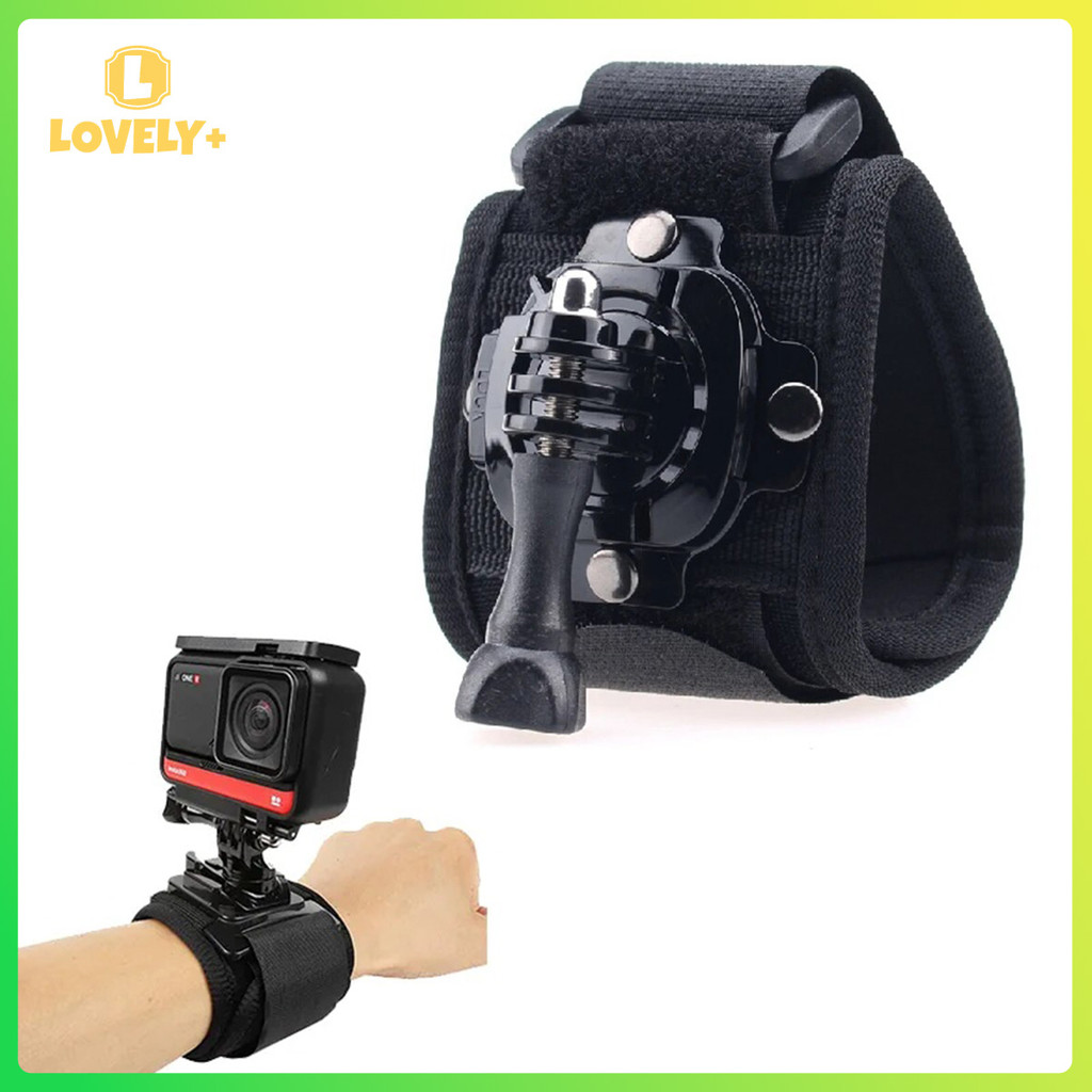 GoPro Hero 3+/3/2/1 Wrist Mount Adapter 360 Degrees Wrist Band Arm ...
