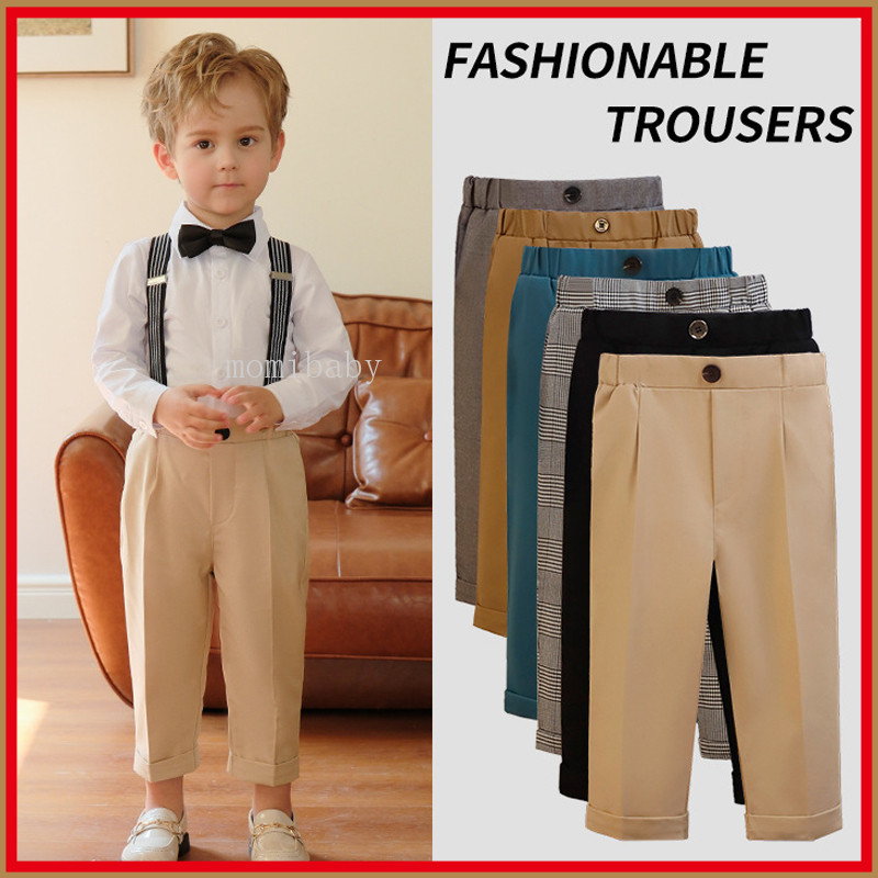 Pants Uniform for Kids Boy Slacks Trousers School Pants for Boys Formal ...