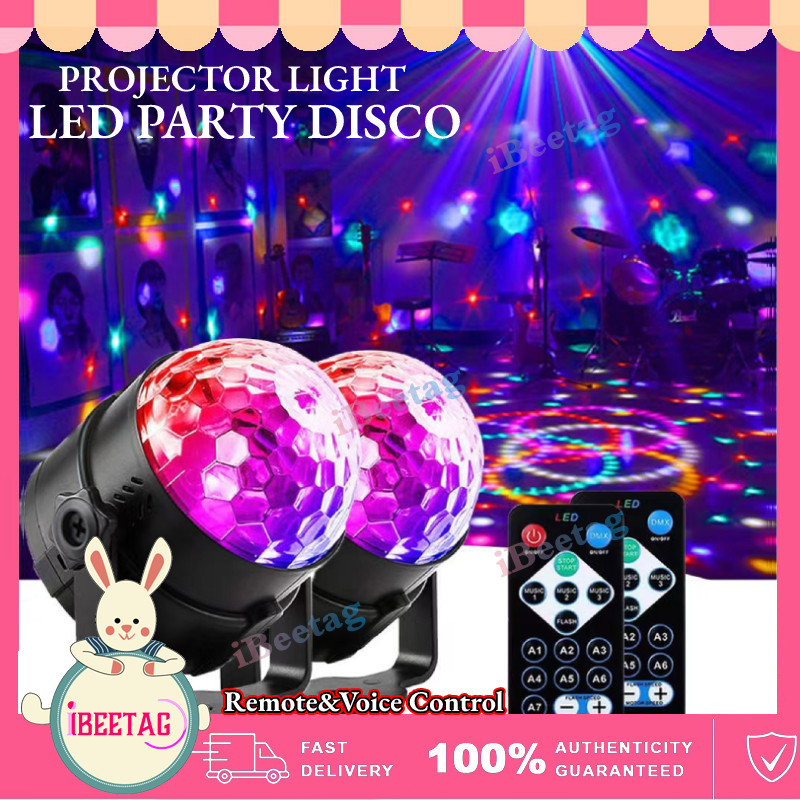 LED Party RGB Lights Dj Disco Strobe Stage Light Laser Projector ...