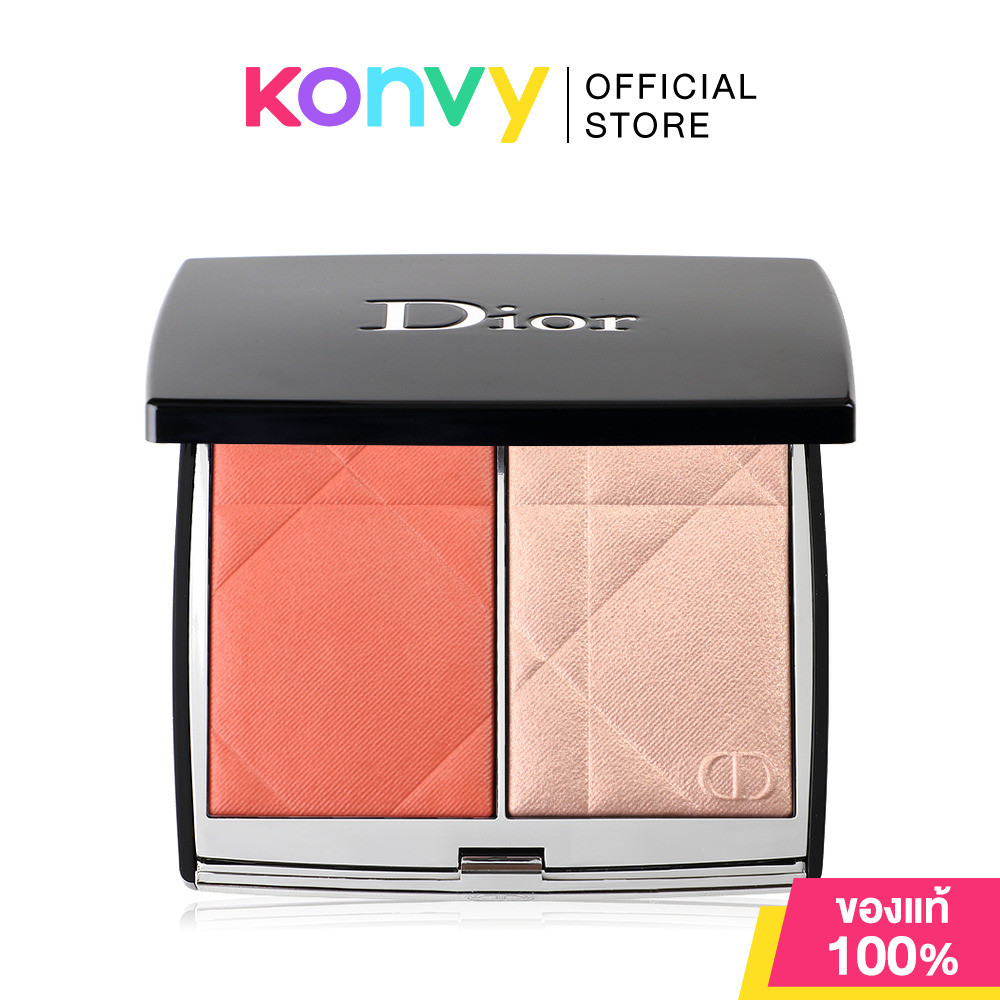 Dior Rouge Blush Color & Glow Duo Face Palette 8g 457 Diorette Makeup With Matte Finish And Glow ...