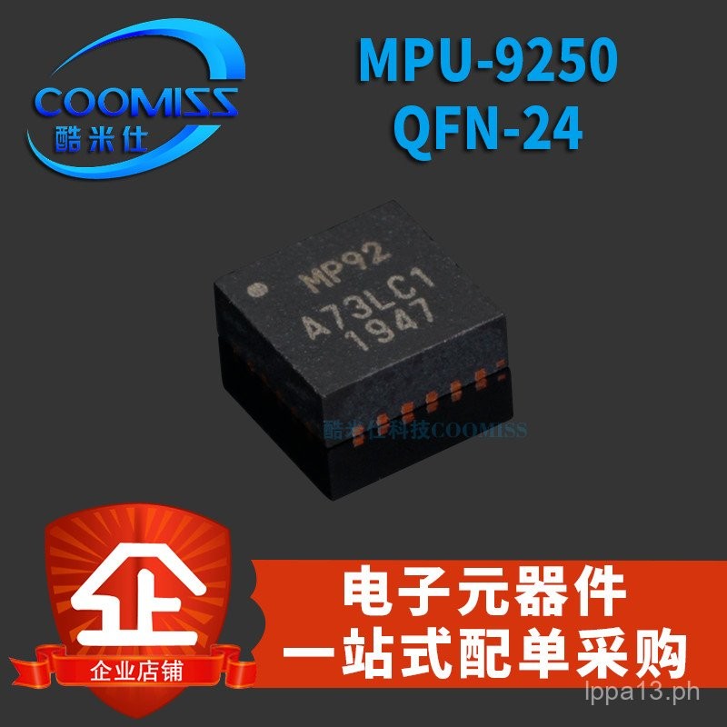 Original MPU-9250 QFN-24 Accelerometer Gyroscope Magnetometer 9Axis ...