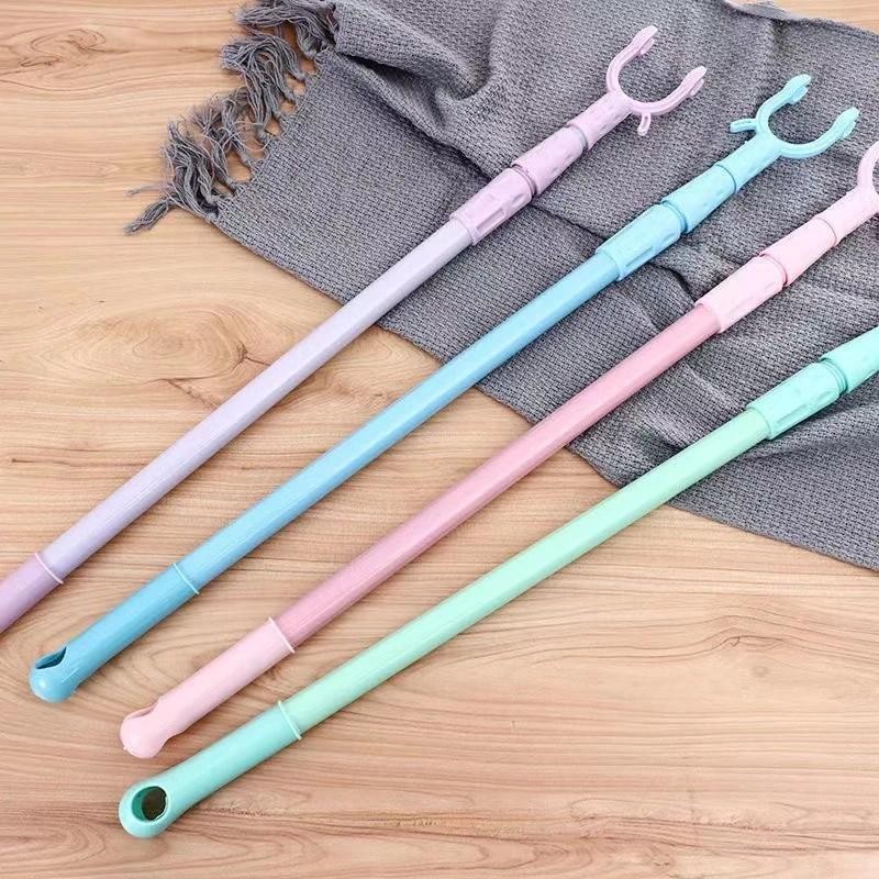 Clothes Fork Clothes Rail Adjustable Clothes Pole Fork Clothes Hook ...