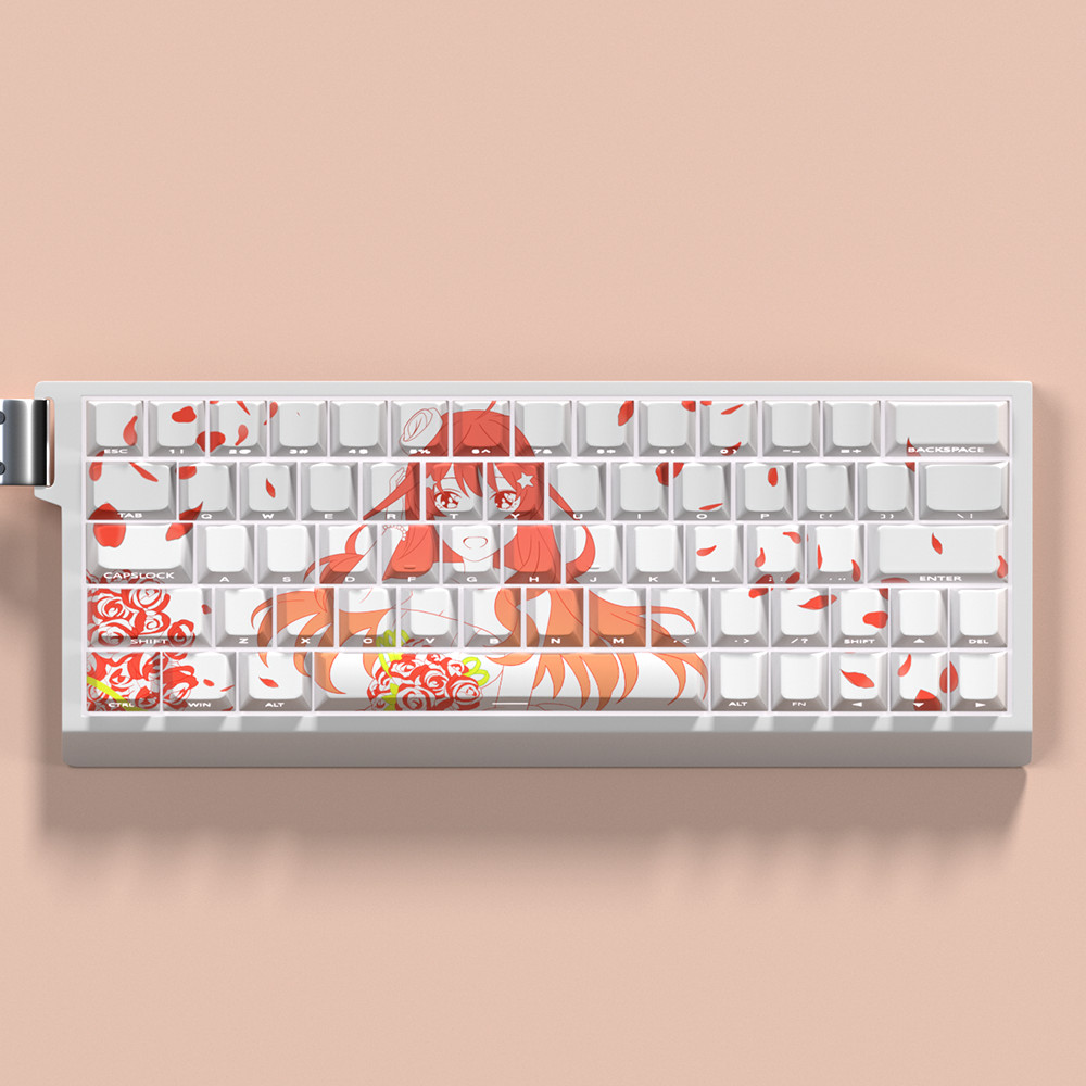 Nakano Itsuki Keycap Cherry Profile PBT Letter Side-engraved Light ...