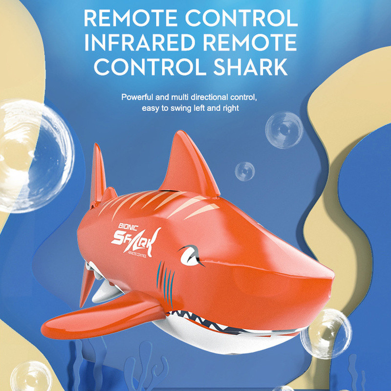 Smart RC Diving Shark Remote Control Bionic Shark Fish Can Dive In The ...
