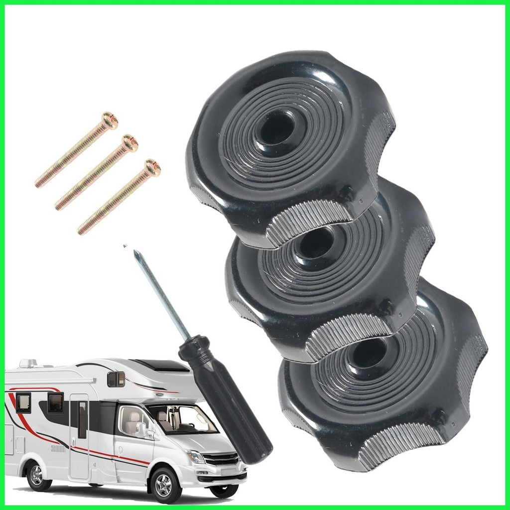 RV Window Latch Knob 1 Inch Shaft Trailer Vent Turn Knob 2-1/4 Inch ...