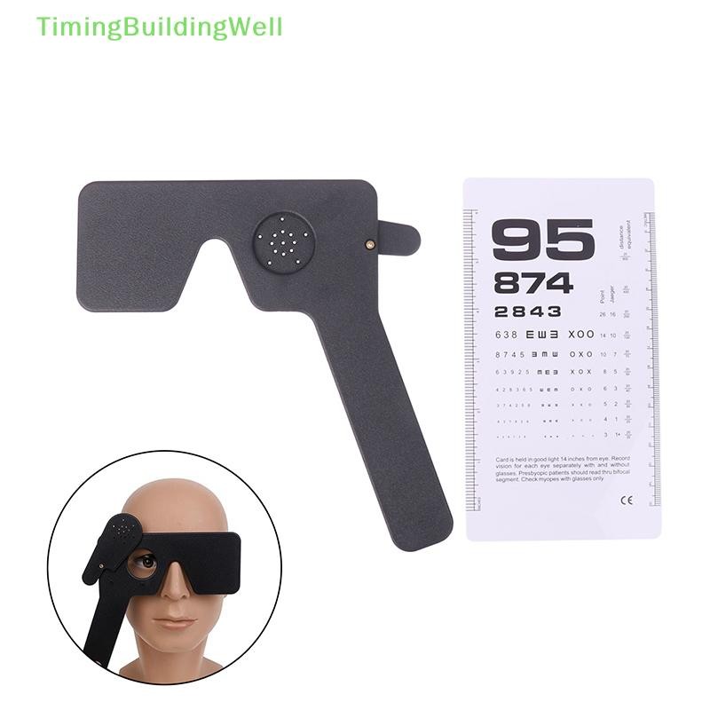 TBPH Occluder Multi 17 Pin Hole Hand Occluder Optometry Instrument Tool ...