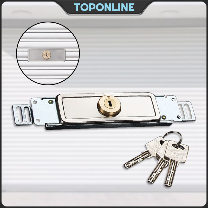 Roll Up Door Center Locks Anti-theft Steel Roll Gate Lockset Rolling ...