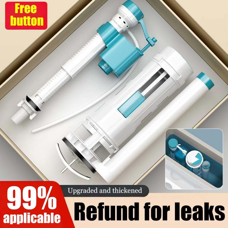 Flush Valve For Toilet Set Universal Toilet tank fitting flush set ...