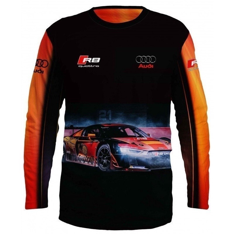 tee audi sleeve long sport r8 3d printed from s to 3xl | Shopee Philippines