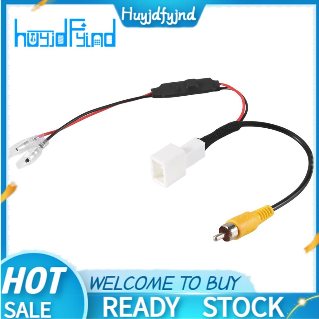 4 Pin Car Reverse Camera Retention Wiring Harness Cable Plug Adapter ...