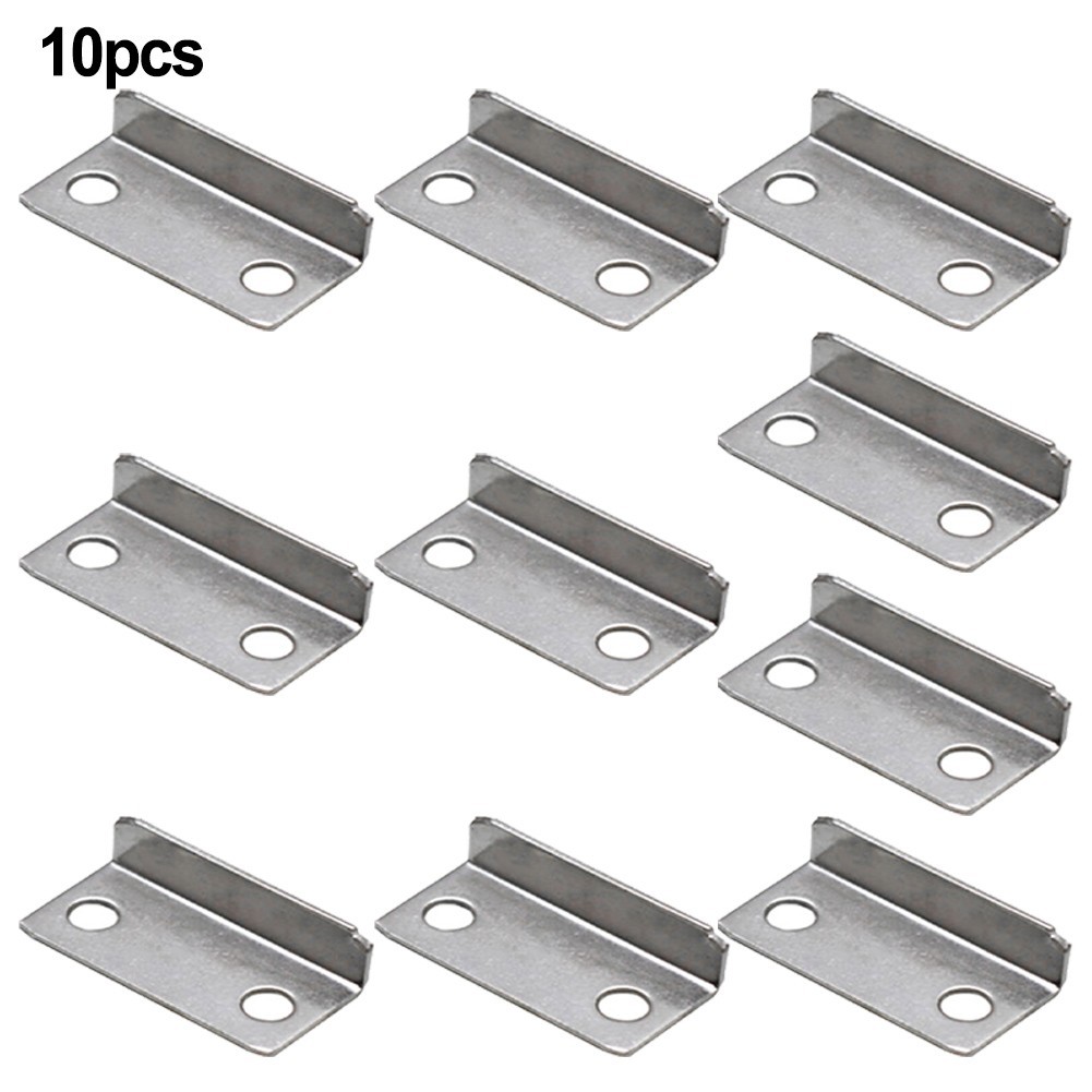 Sales 10pc Home Office Silver Tone Metal Right Angle Drawer Lock Strike ...