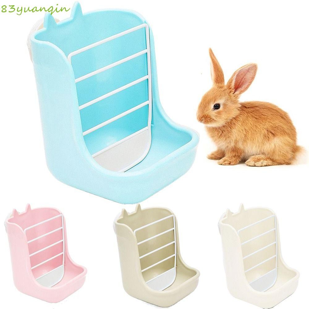 YUANQIN Rabbit Cage Bowl, Frame Rack Anti Scratching Grass Feeding Rack ...