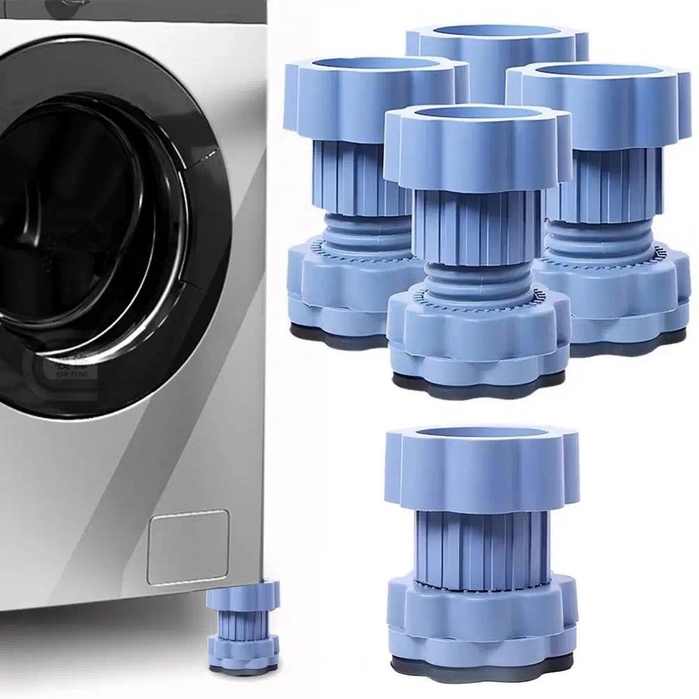 4 Pcs Washing Machine Foot Pads Adjustable Height Anti-skid Stand ...