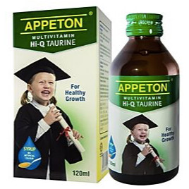 Appeton Multivitamin Hi-Q Taurine Syrup 120ml | Shopee Philippines