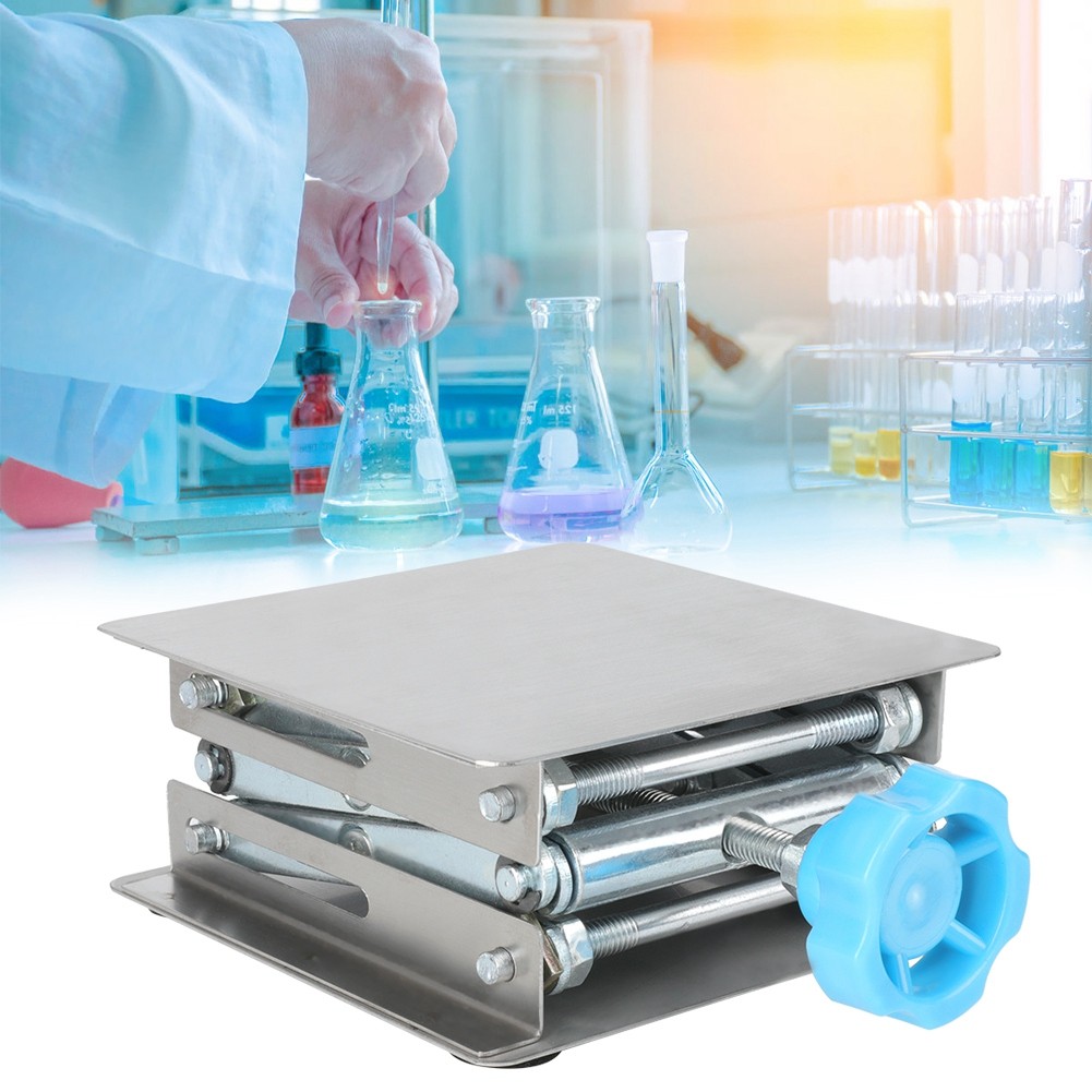 Henye Stainless Steel Adjustable Lab Stand Table Laboratory Lifting ...