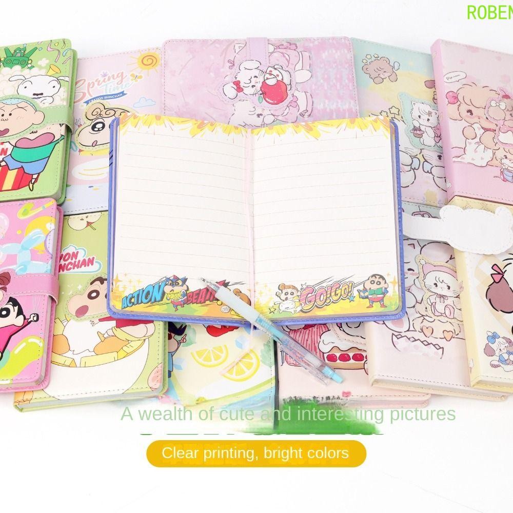 ROBEN Crayon Shin Chan Note Paper, 96Pages Cartoon Memo Reminder Paper ...