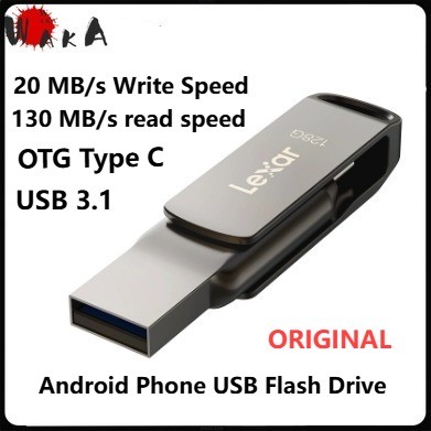 Lexar Usb flash drive original Two-in-one Type c usb flash drive Otg ...