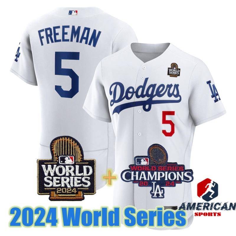 Men's MLB 2024 World Series Champions Los Angeles Dodgers Freddie ...