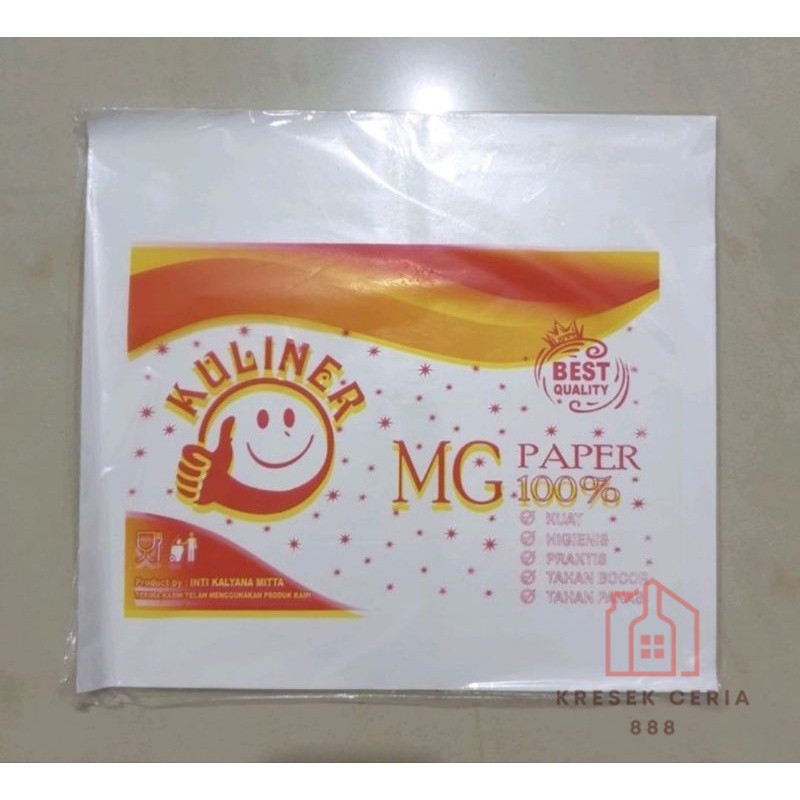 Kfc/mcd/burger/kebab Rice Paper 100 Sheets | Shopee Philippines