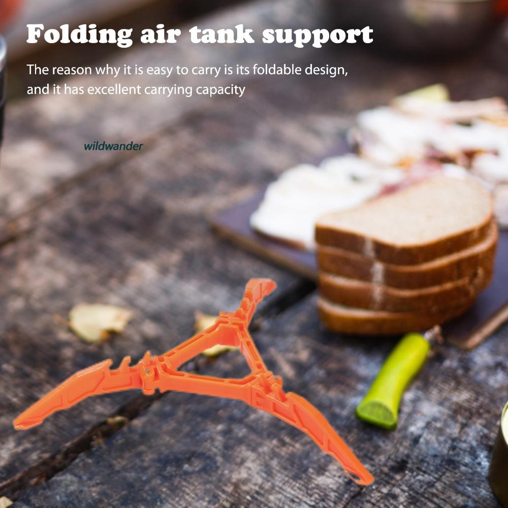 Foldable Outdoor Stove Flat Gas Tank Base Bracket Long Cylinder Stable ...