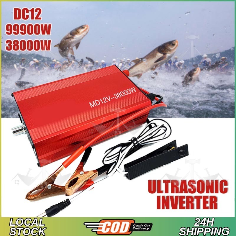 DC12V 99900W 38000W Ultrasonic Inverter Electric Fishing Machine ...