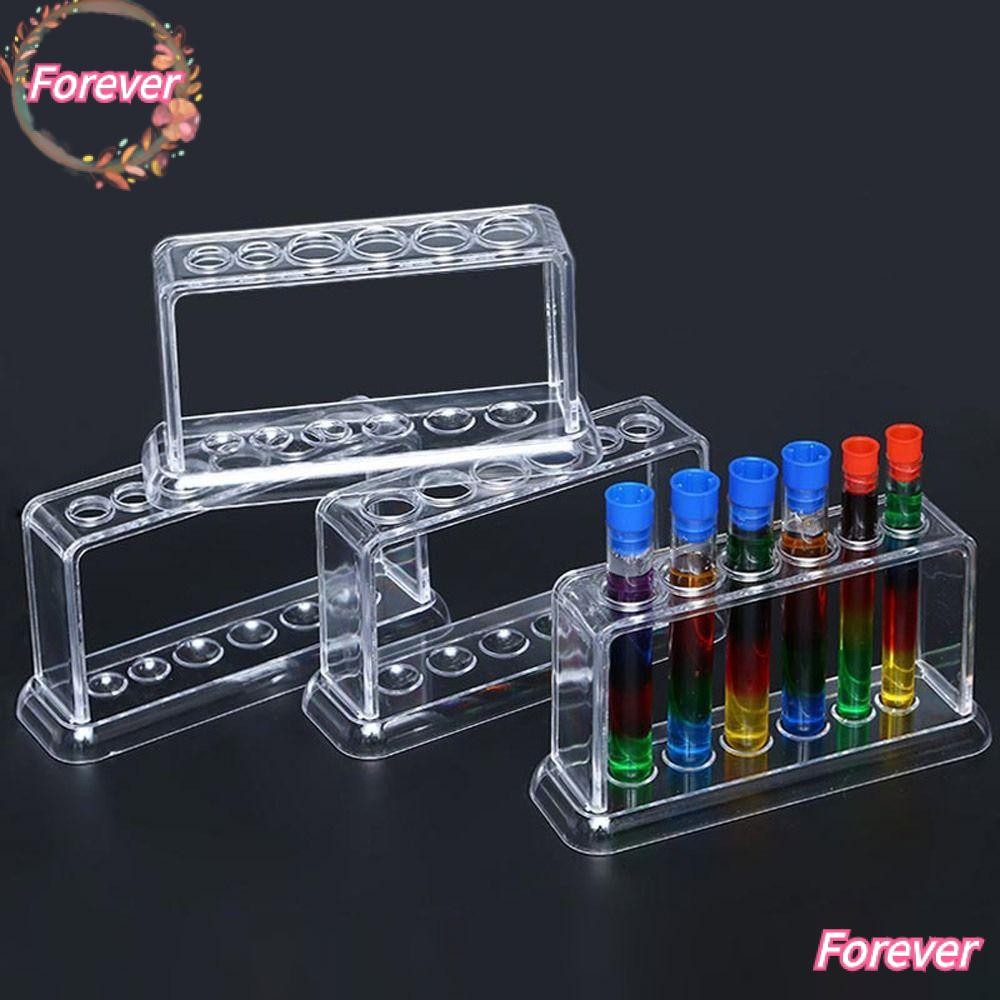 FOREVER Test Tube Rack, Plastic Test Tube Holder, 6 Holes Burette ...