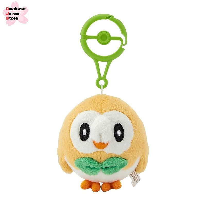 Pokemon Center Original Carabiner Mascot Rowlet with a carabiner ...