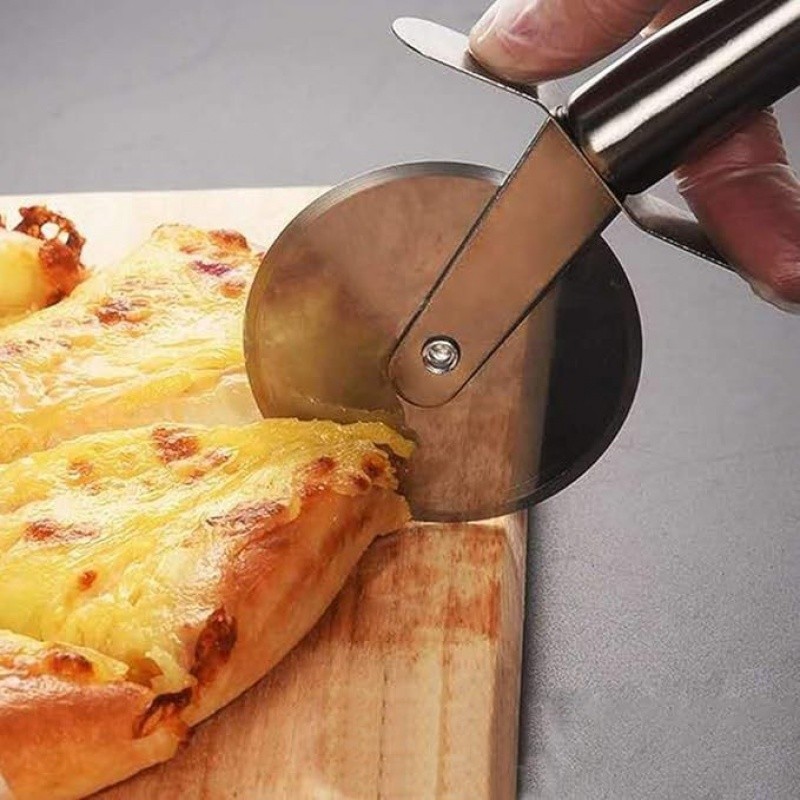Stainless Steel Pastry Cutter Pizza Cutter Fondant Cutter Slicer Food ...