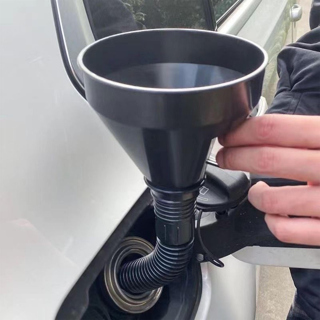 Car Oil Funnel Wide Mouth Oil Funnel with Detachable Spout and Filter ...
