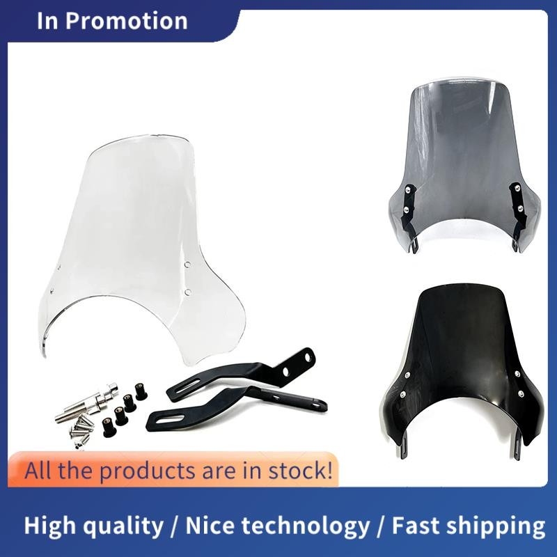 Motorcycle Windshield Windscreen Air Deflector for Speed 400 Scrambler ...