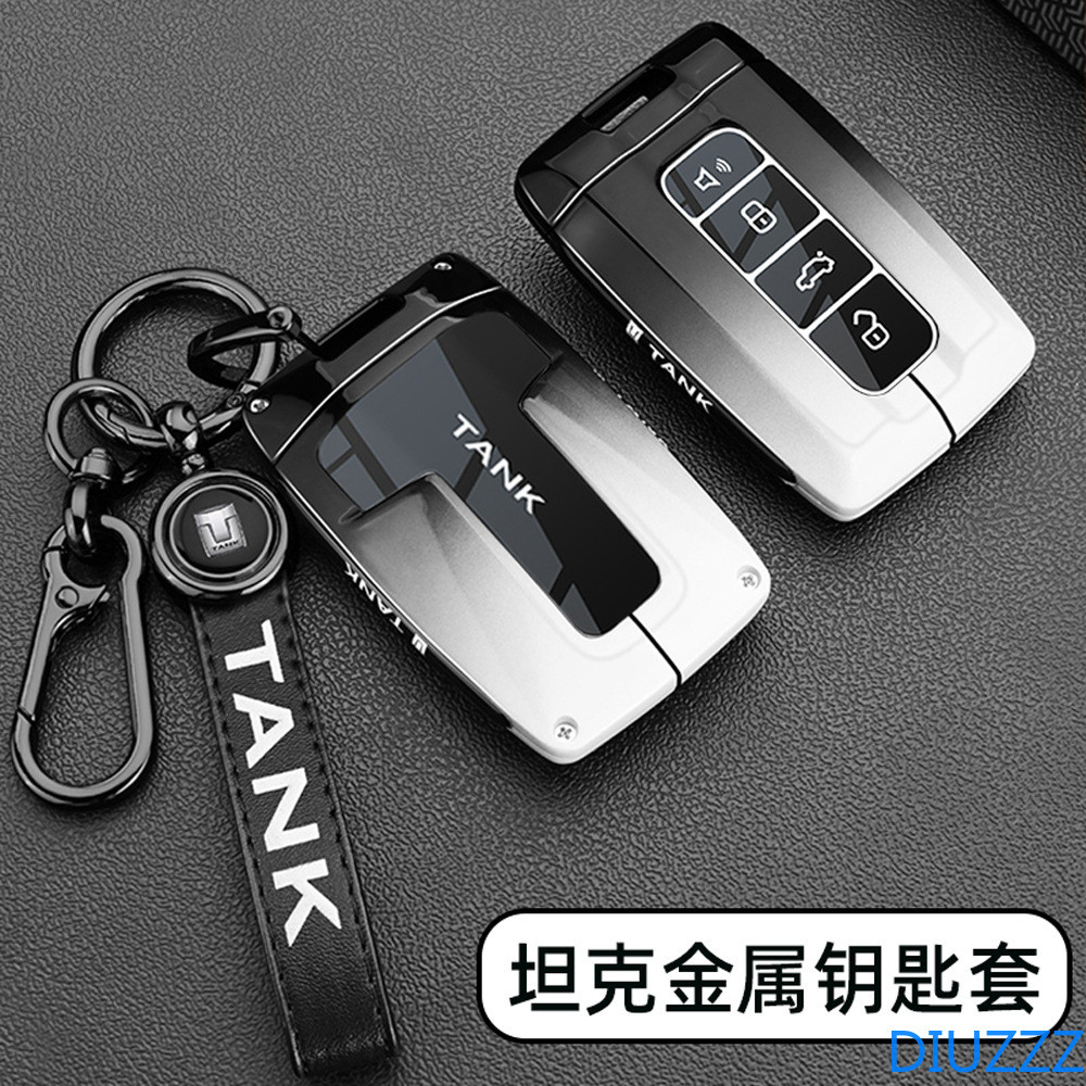 Zinc Alloy Cover Remote Key Case For Great Wall GWM WEY TANK 300 500 ...
