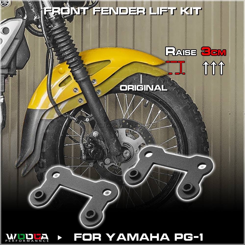WOOGA Front Fender Lift kit For YAMAHA PG-1 PG1 PG ONE 2023 2024 2025 ...