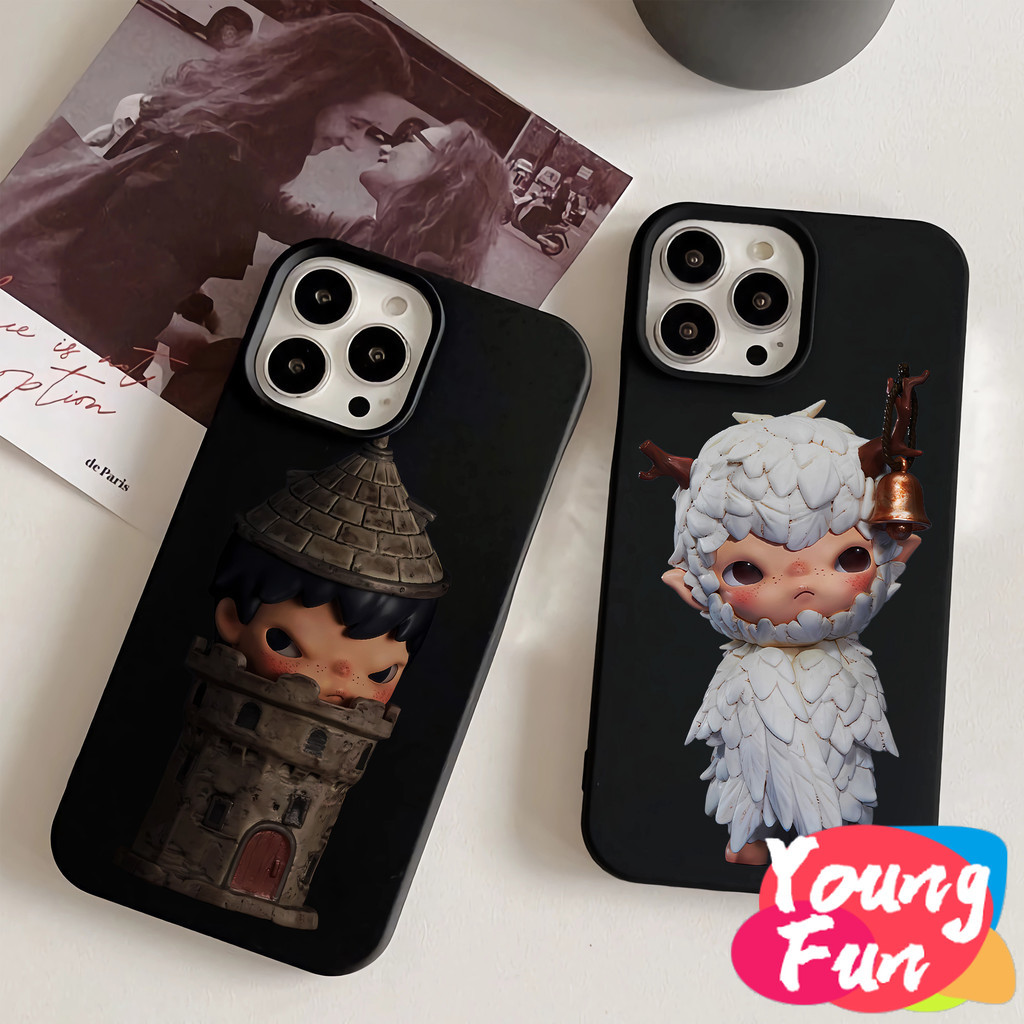 Hirono Cartoon Children Case for iPhone 16 Pro Max 15 14 XR 13 12 11 ...