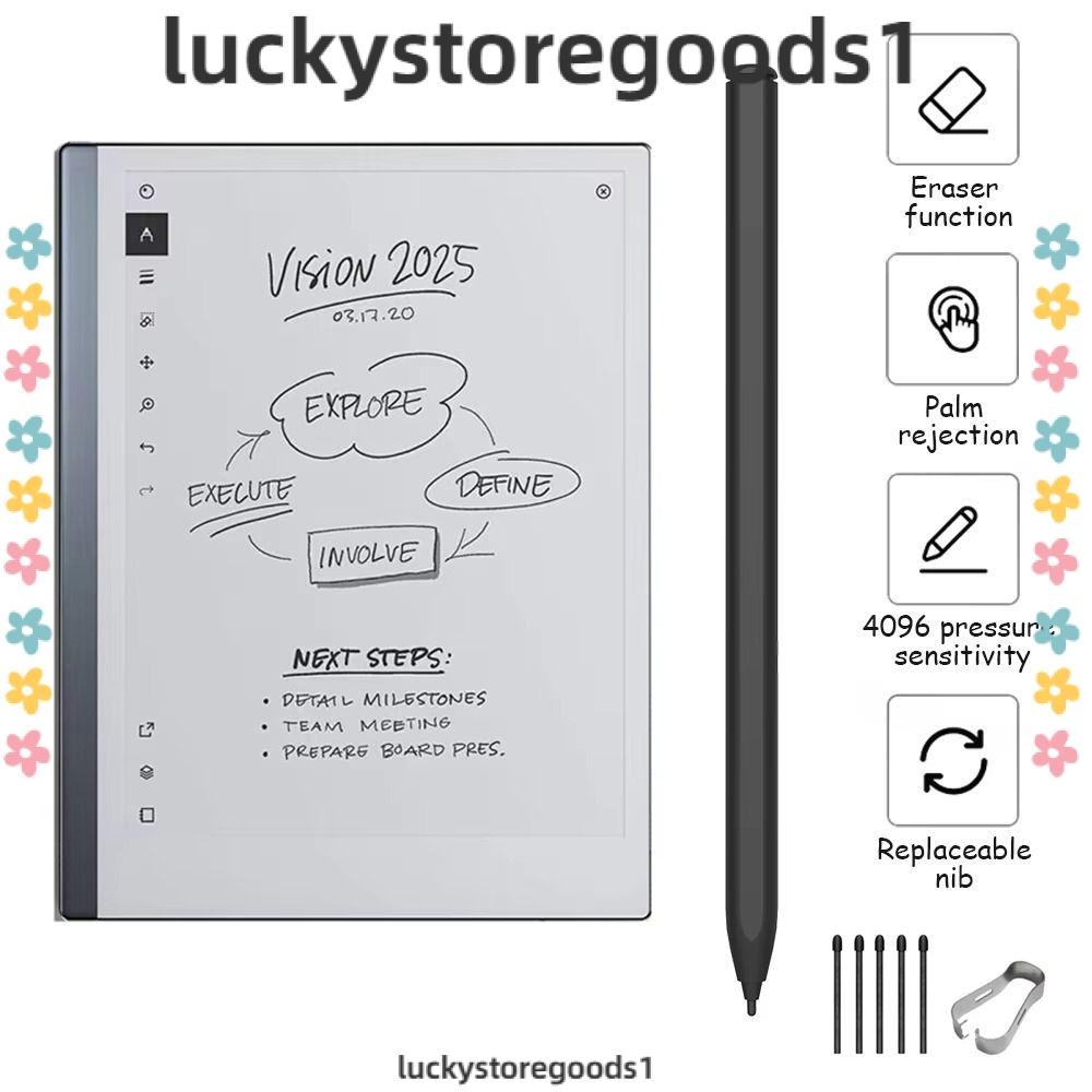 LUCKYSTOREGOODS EMR Stylus Pen, 4096 Pressure Replaceable Nibs ...