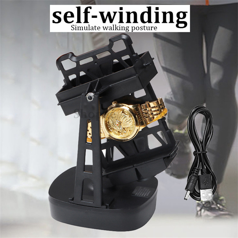 1Pcs Watch Winders Quiet Automatic Watch Shaker USB Powered Intelligent ...
