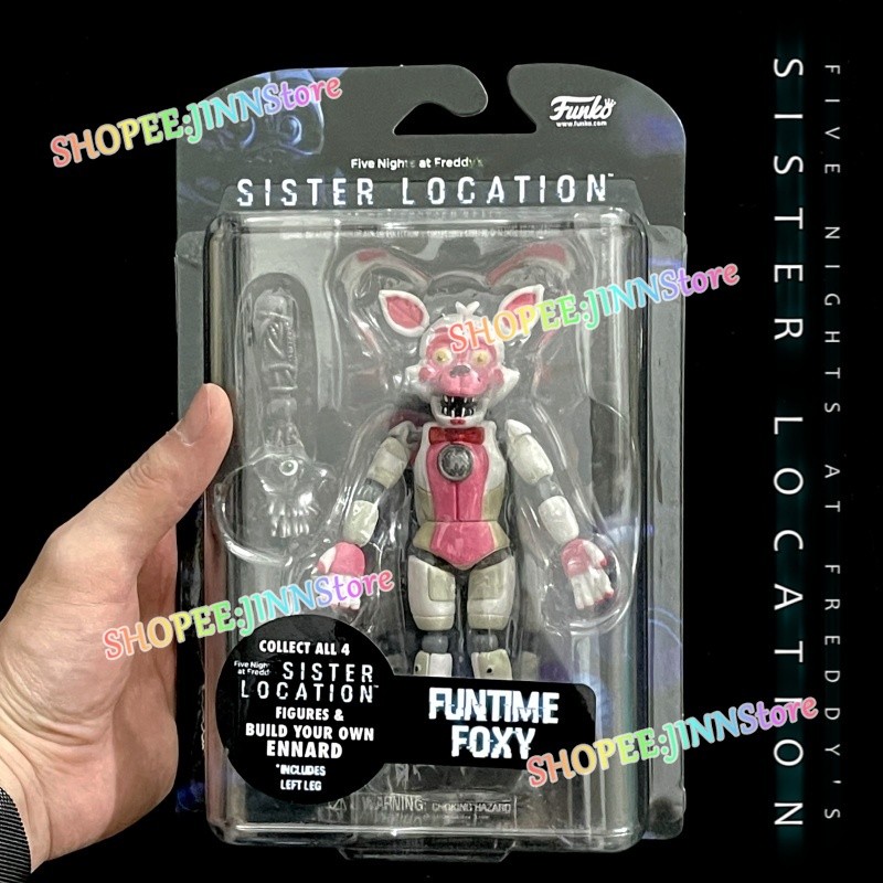 -JINN- FNAF Articulated Action Figure FUNTIME FOXY/BALLORA/BABY/FUNTIME ...