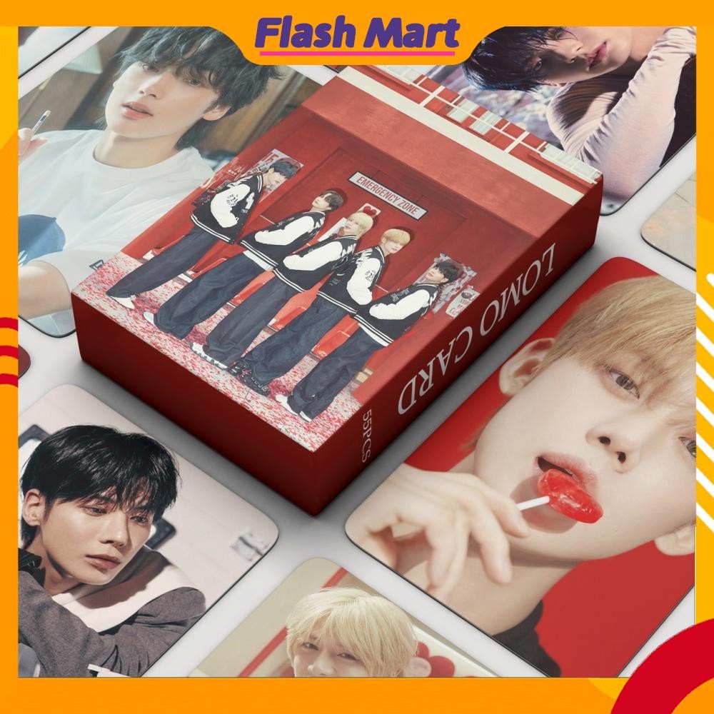 55Pcs/Box TXT Photocards The Star Chapter SANCTUARY LOMO Card ...