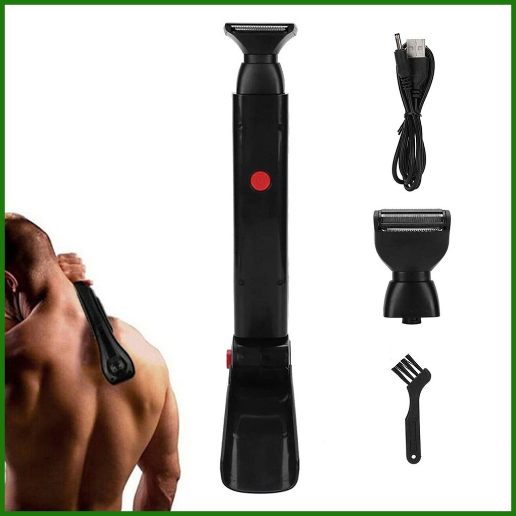 Electric Back Hair Shaver Electric Shaver for Back Hair Body Removal ...