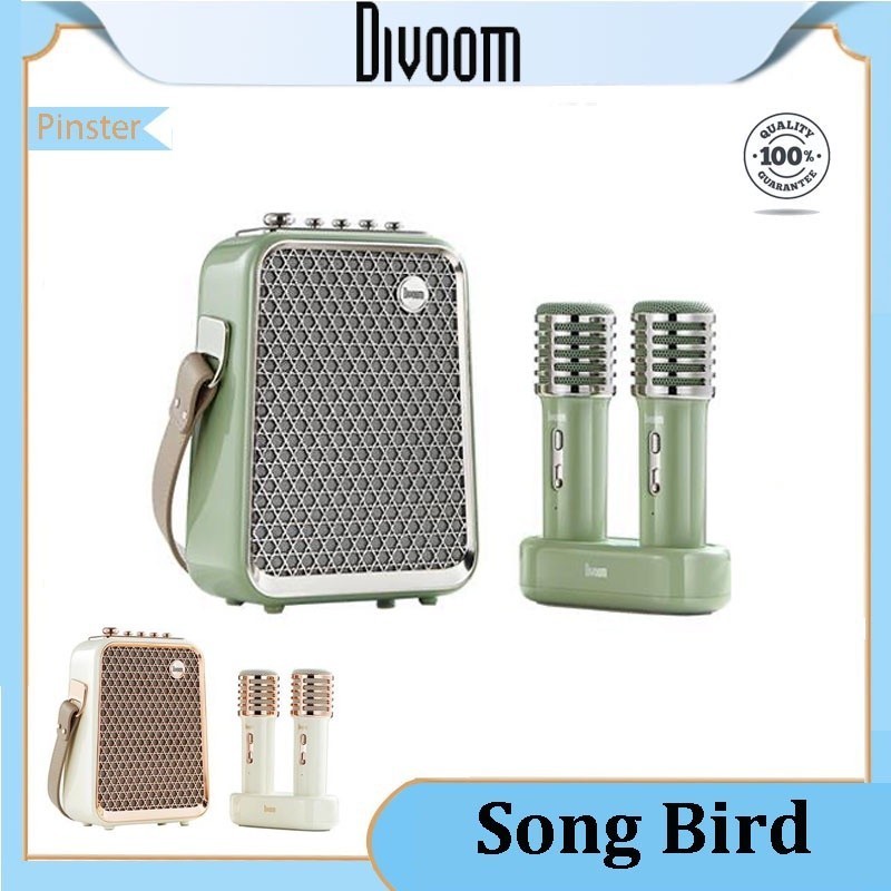 [READY STOCK] Divoom SongBird-HQ 50W Dual Mic Karaoke & Bluetooth ...