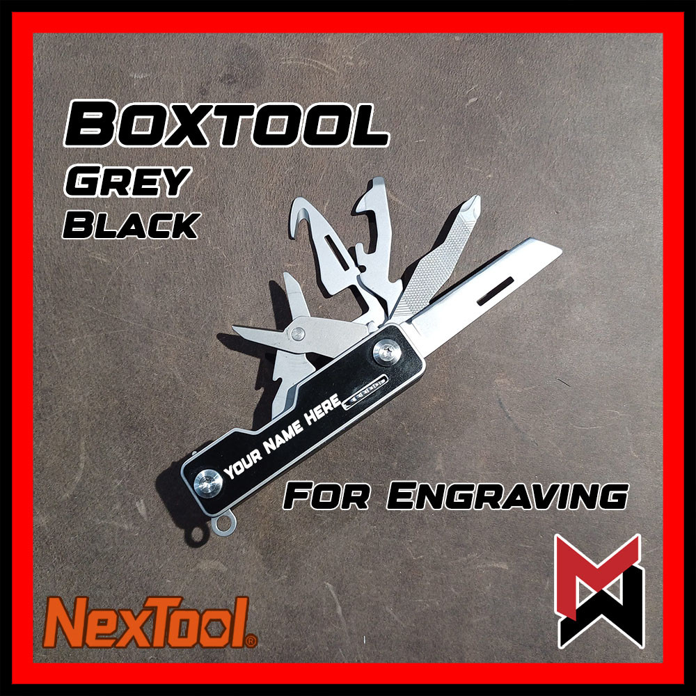 NexTool - Boxtool for ENGRAVING - Black / Grey | Shopee Philippines