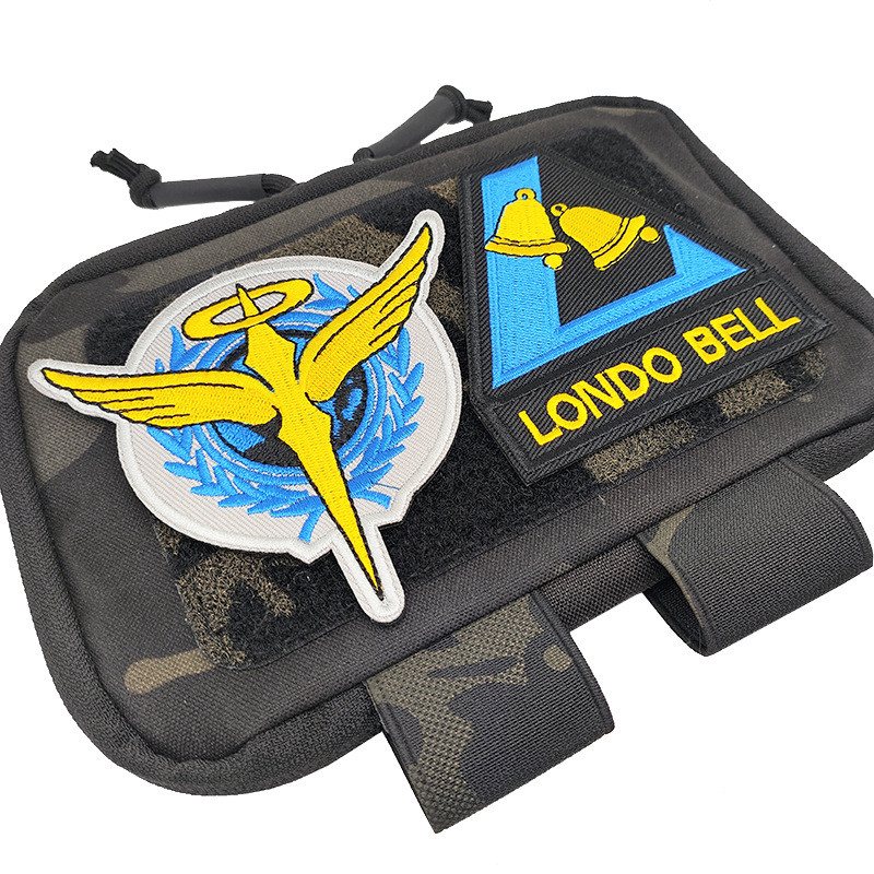 [Custom Velcro patch] HK Mobile Suit Gundam Embroidery Lundbeer Morale ...