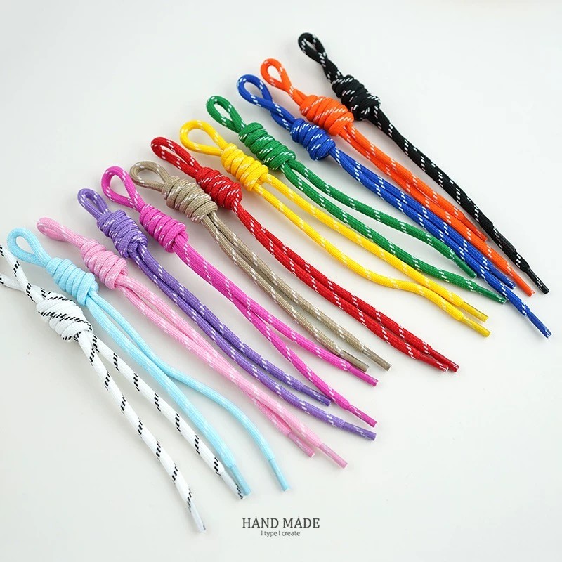 Creative Ins Style Color Braided Lanyard Keychain Anti-theft Knot Nylon ...